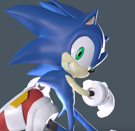 ArtStation - Sonic Slide Model