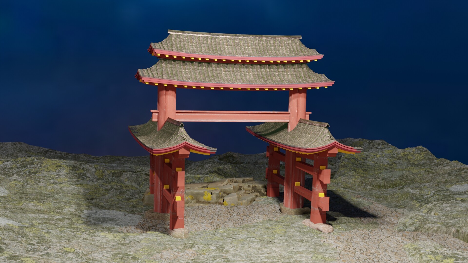 ArtStation - Japanese Gate