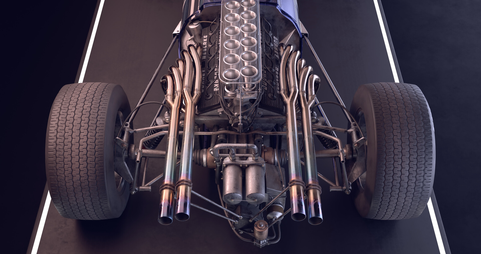 ArtStation - The T1G Eagle - 1960's F1