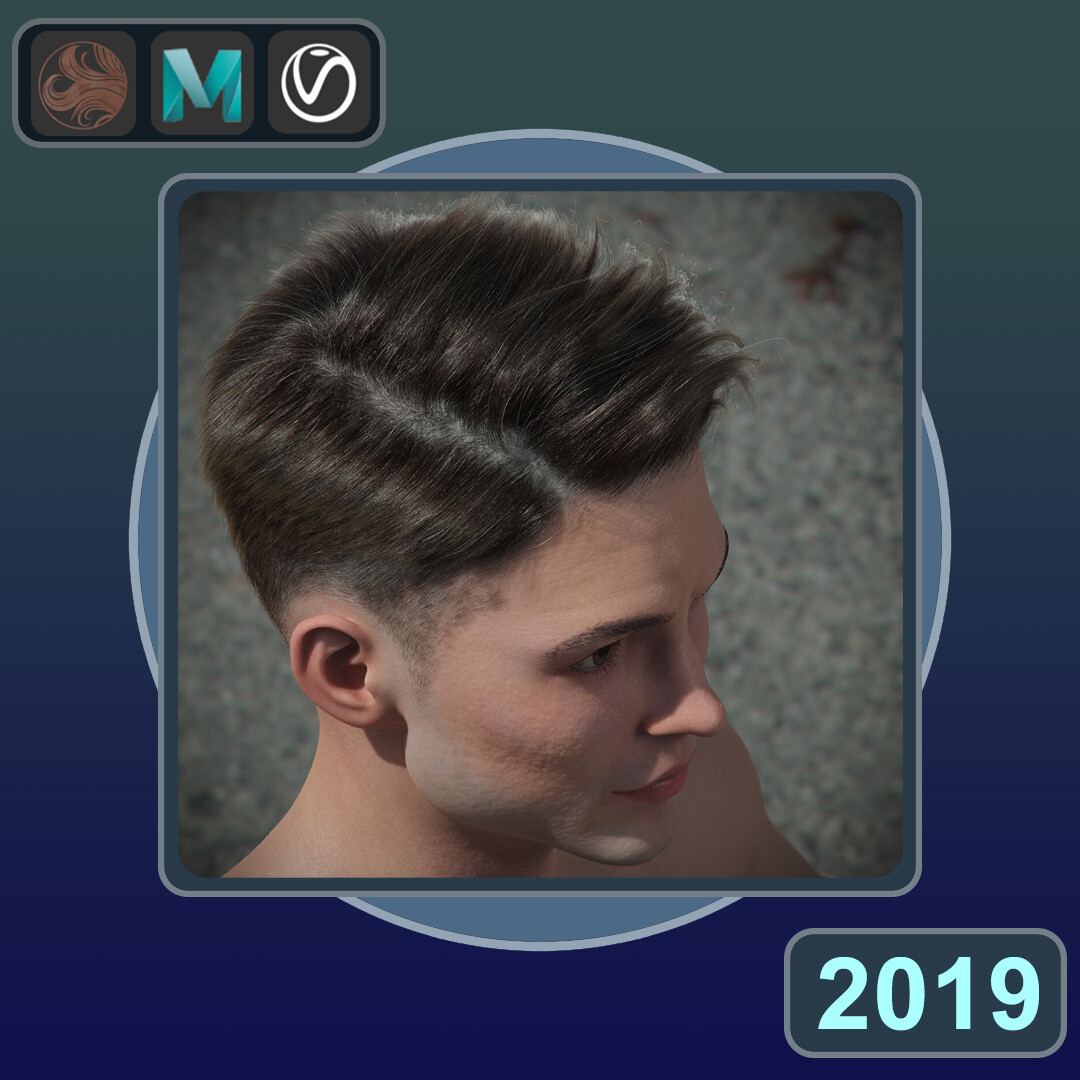 ArtStation - Grooming for Genry. (2019) - Ornatrix