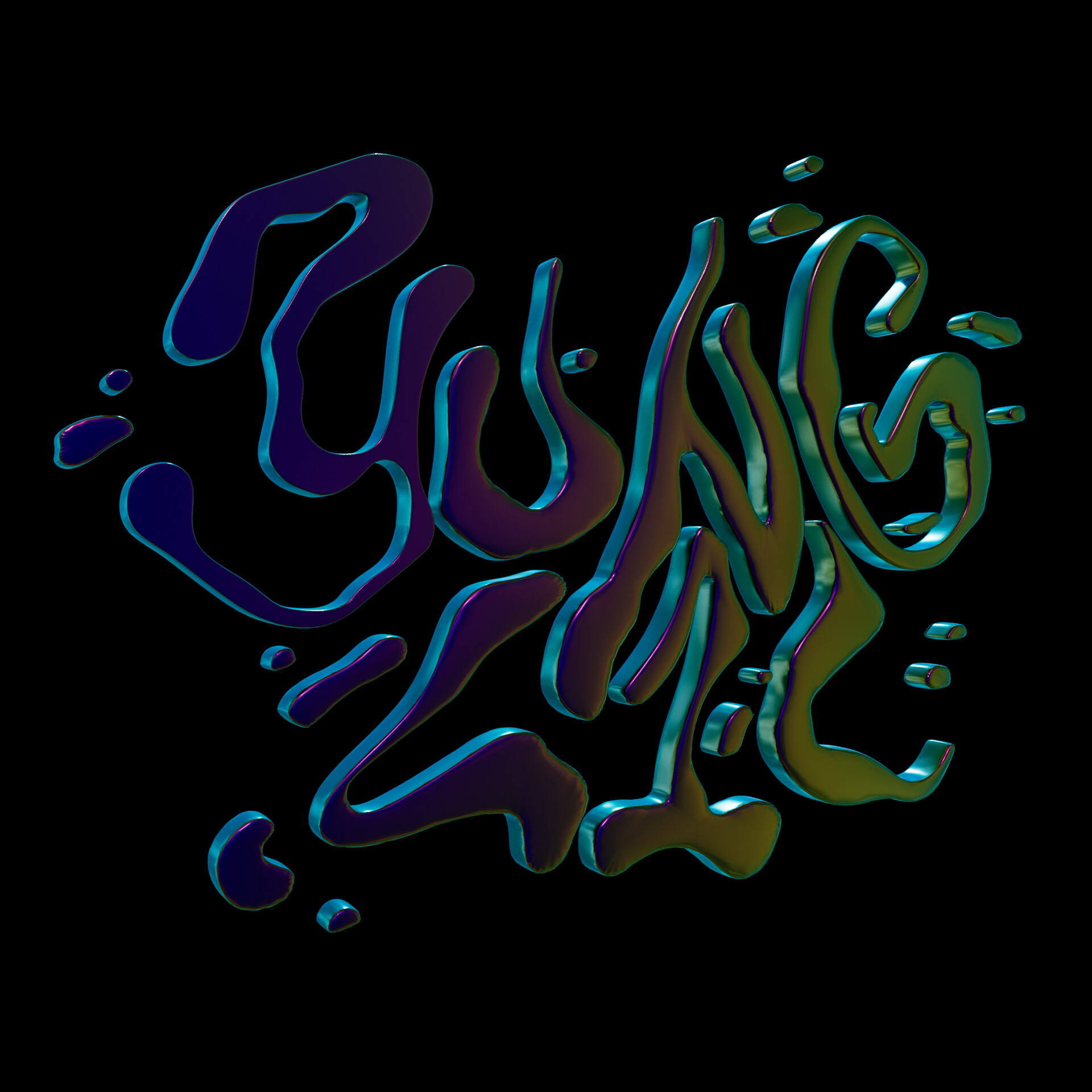 ArtStation - yungl1l font
