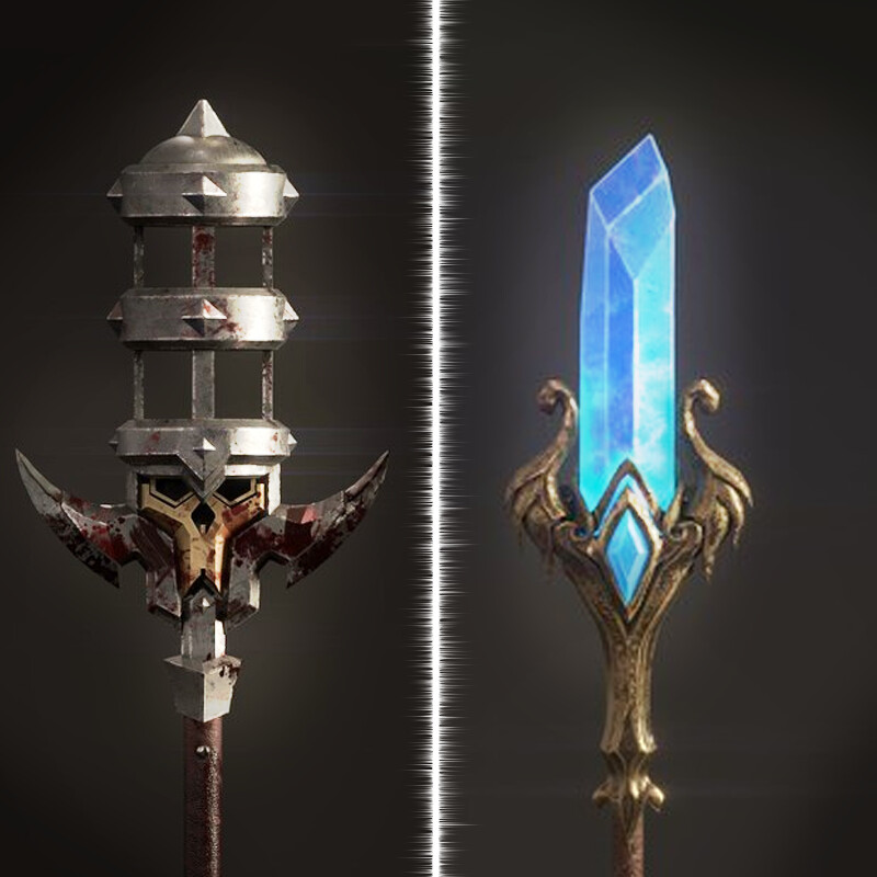 ArtStation - Fantasy Weapons