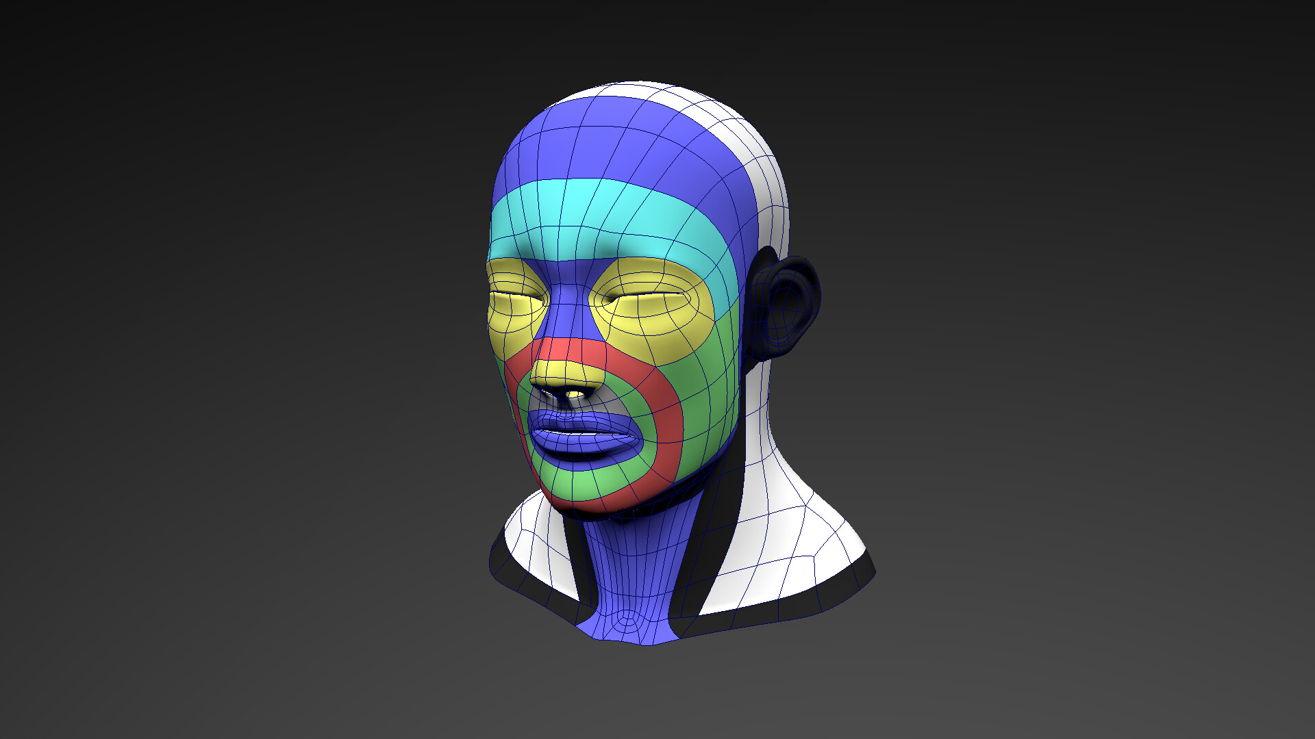 ArtStation - Basic Human Head model