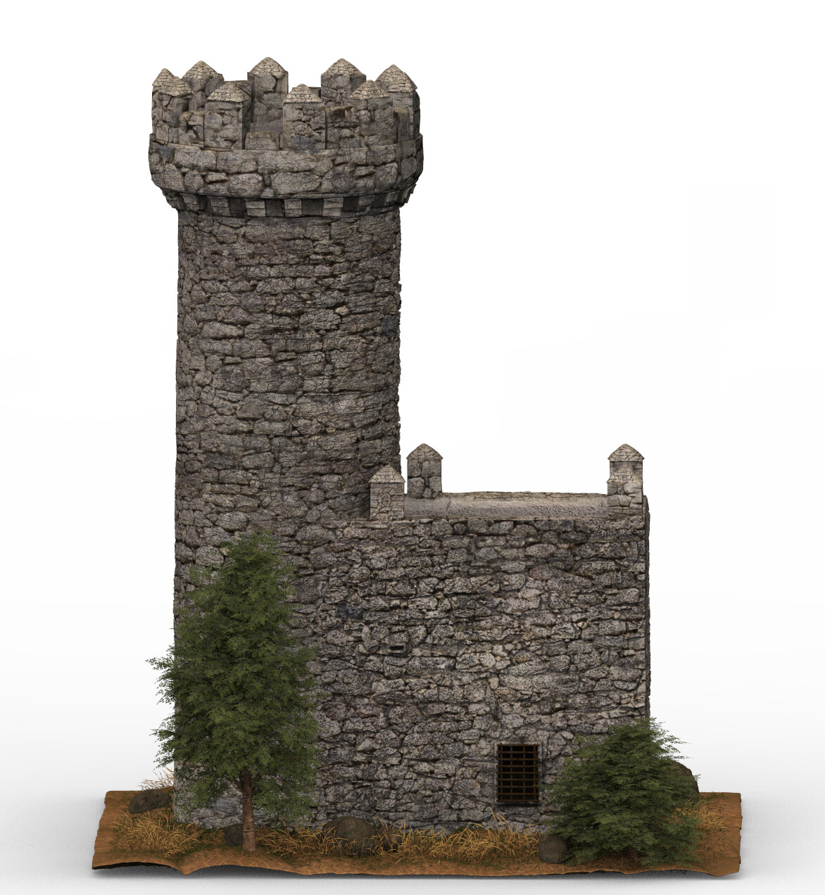 ArtStation - Atalaya de Torrelodones Modelo 3D