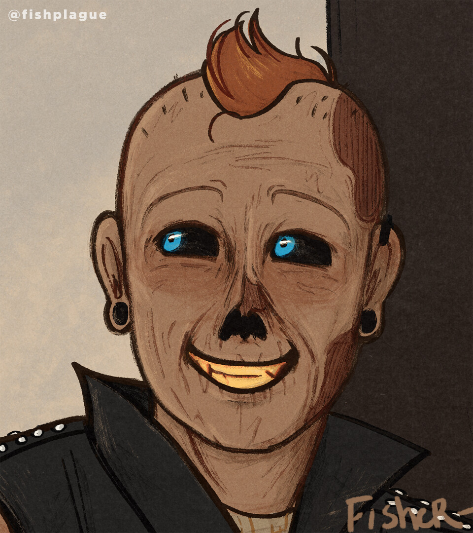 Fisher F. - Half body Portraits (2020-2021)