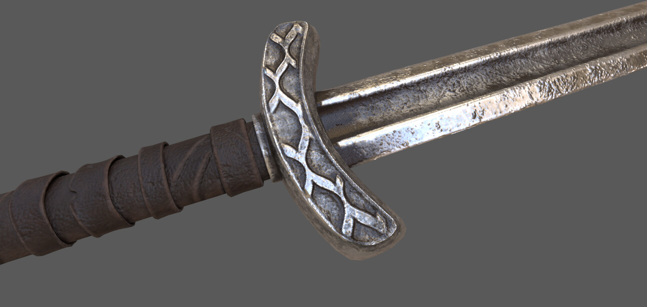 ArtStation - Medieval Sword