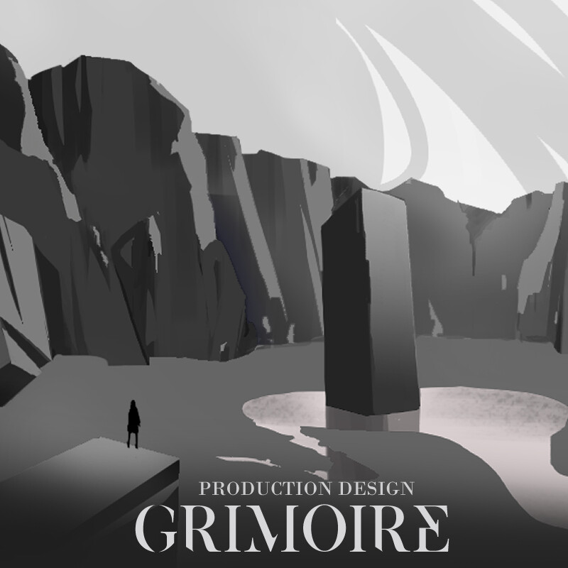 ArtStation - Grimoire Production Design.