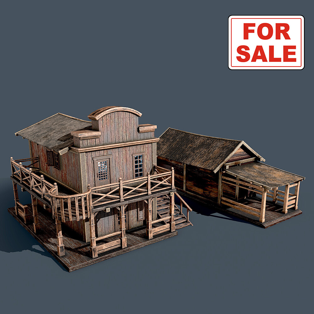ArtStation - Western House #04