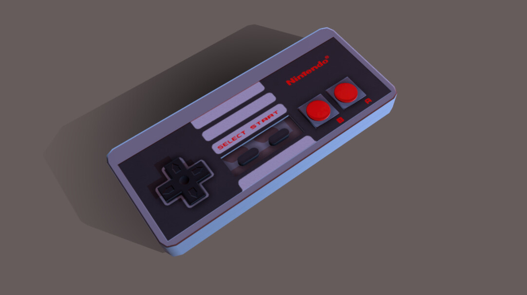 ArtStation - NES Controller