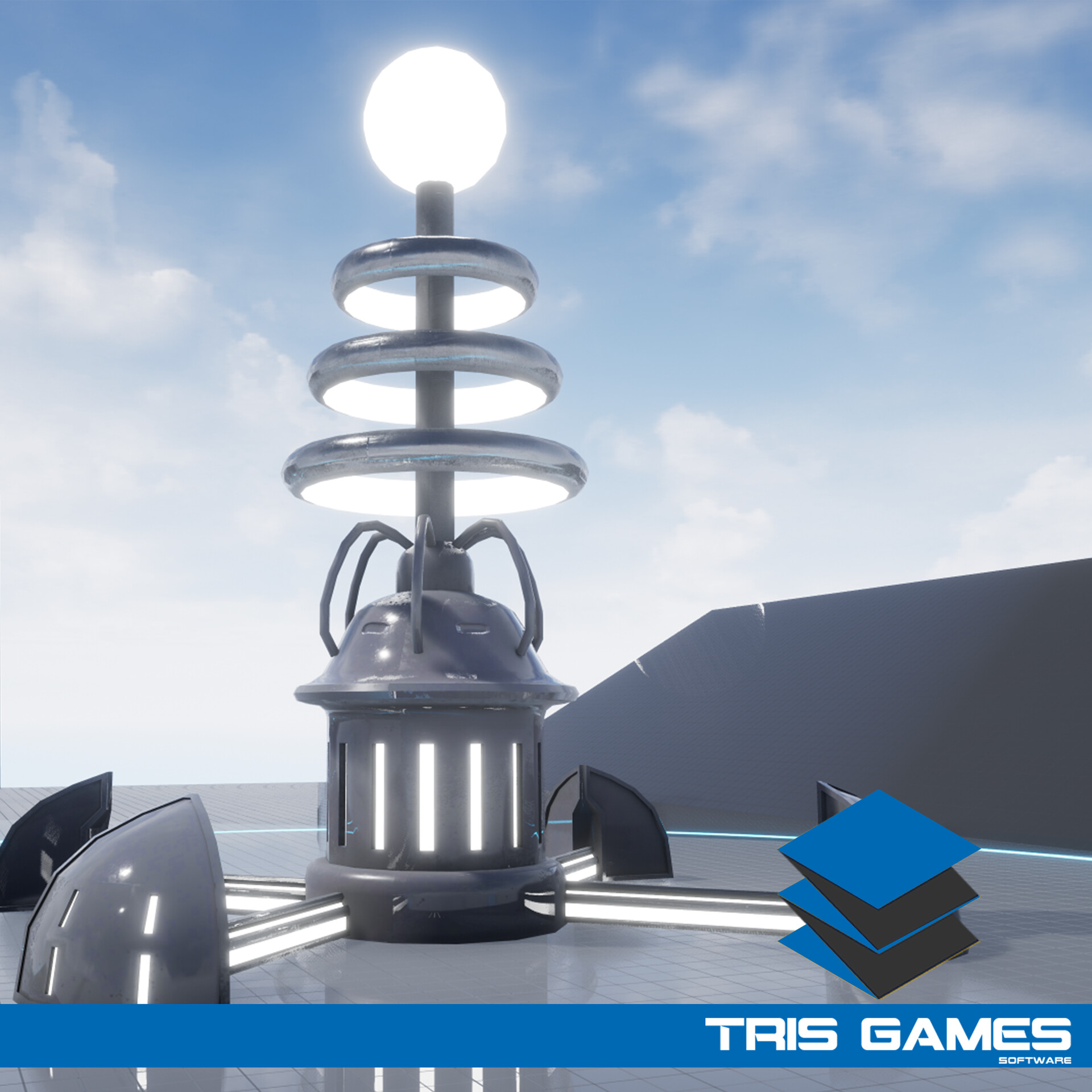 ArtStation - Sci-Fi Tower Package %100 BP