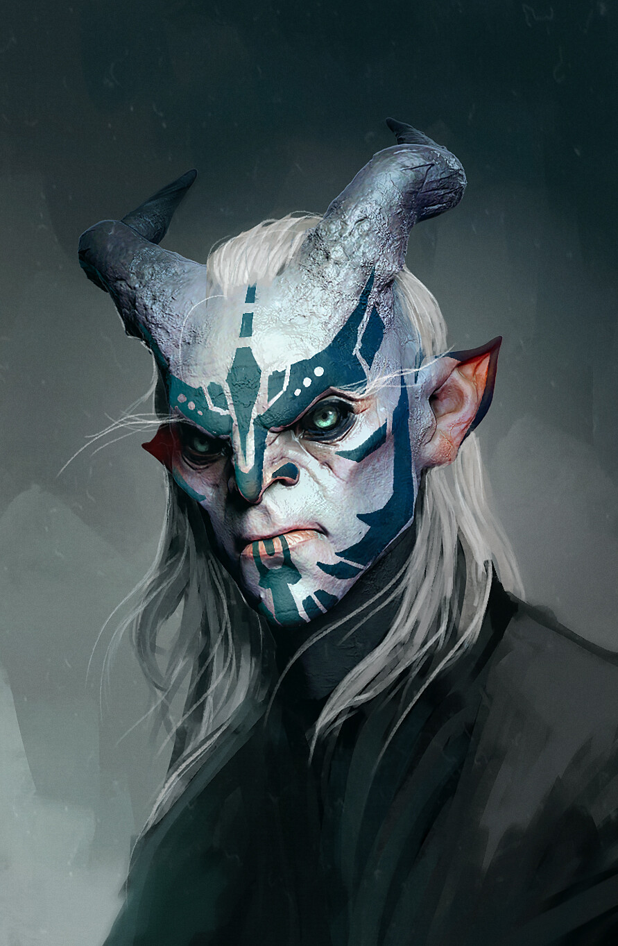 ArtStation - A Demon Calls - Personal Project