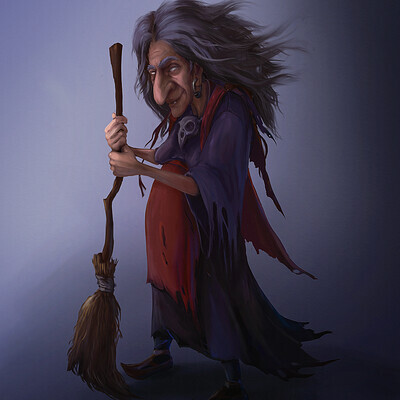 ArtStation - Old Witch