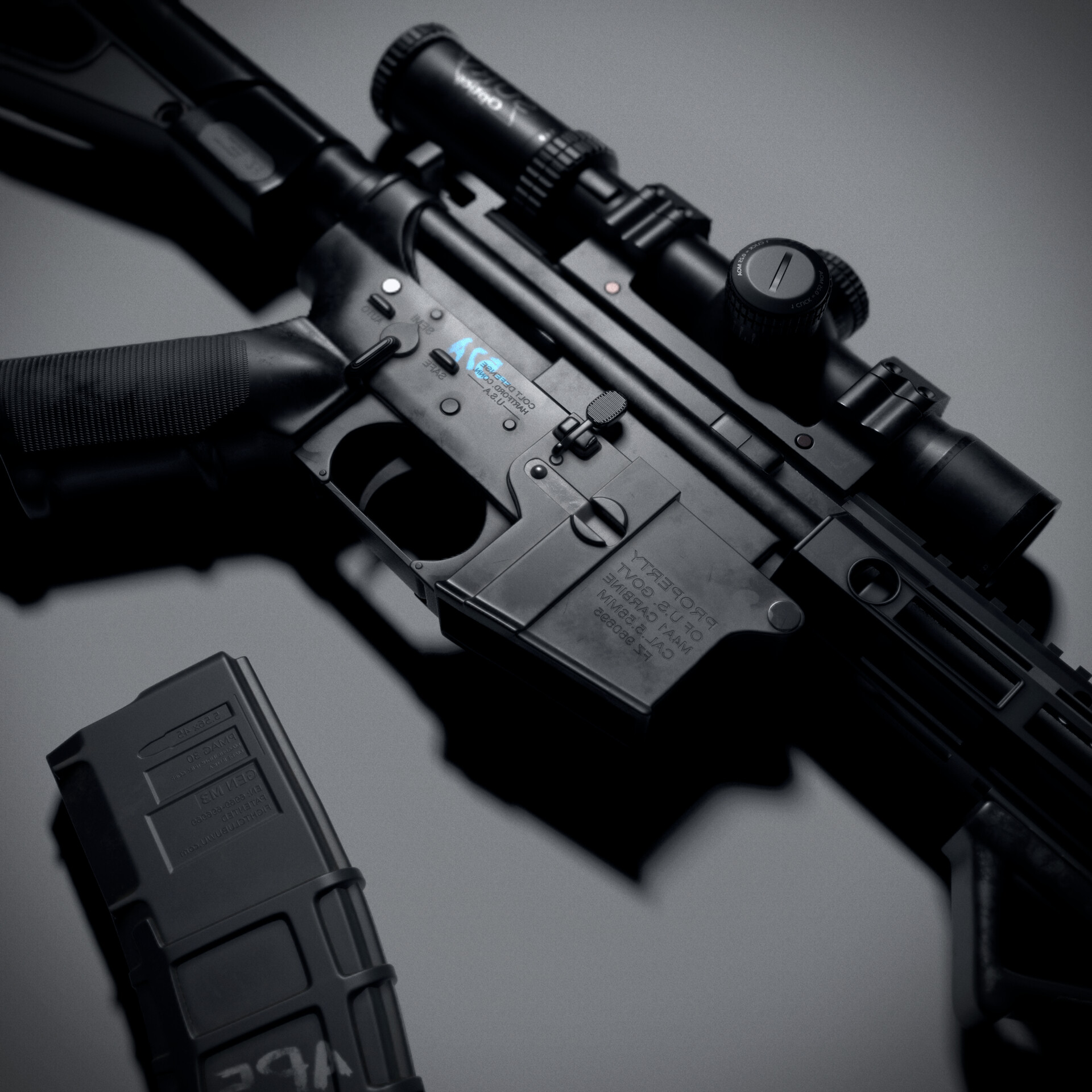 ArtStation - Customized M4A1