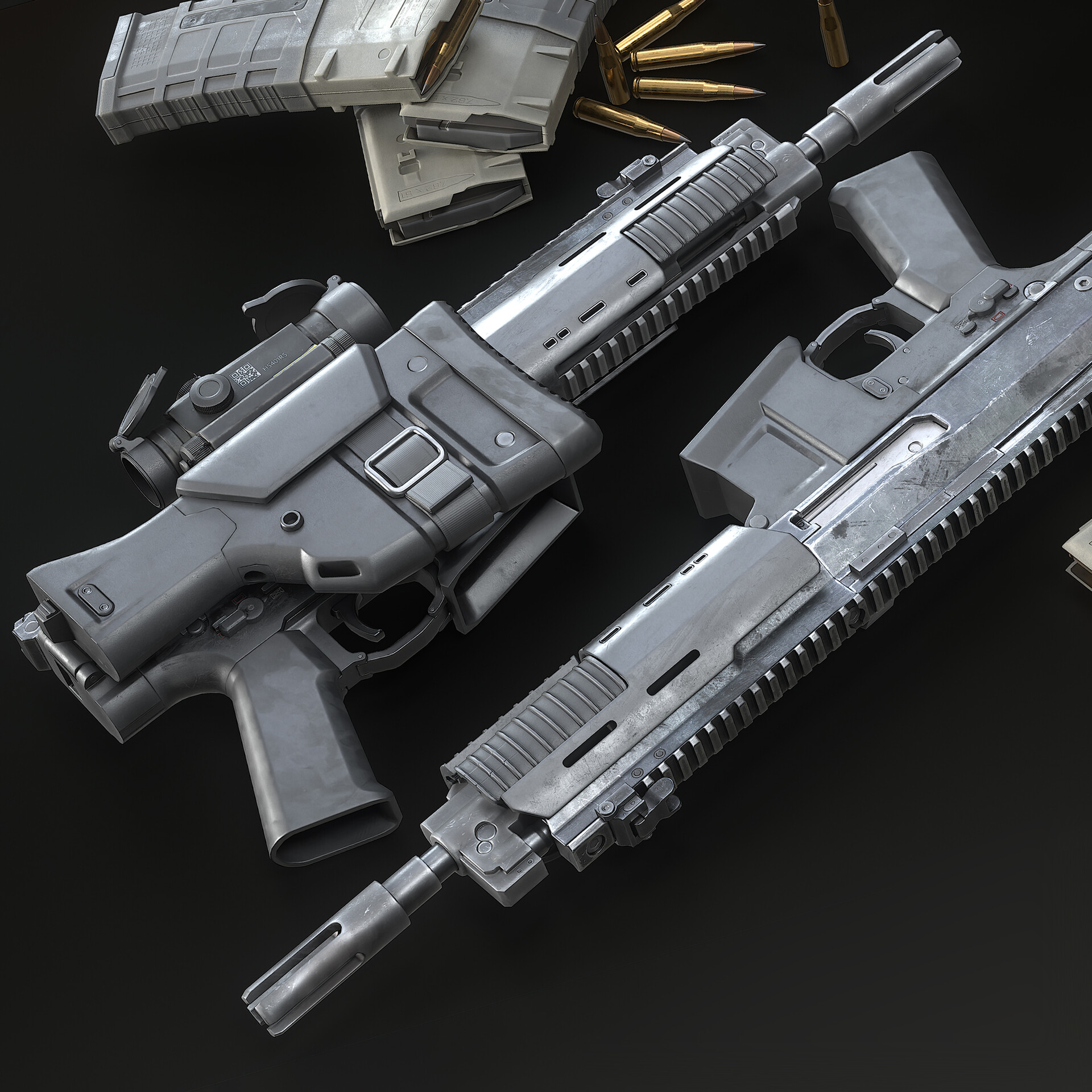 ArtStation - 7.62 SBR