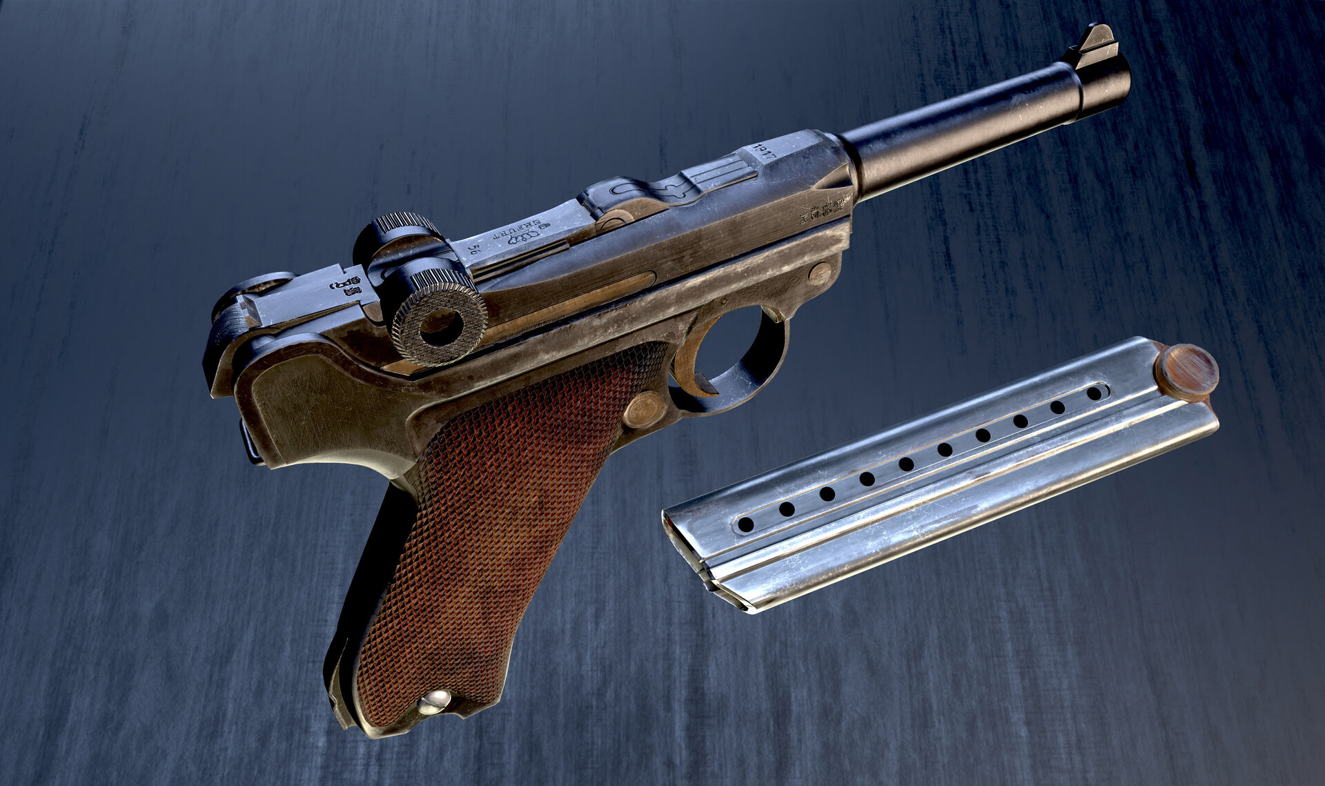 ArtStation - P08 Parabellum Borchardt-Luger