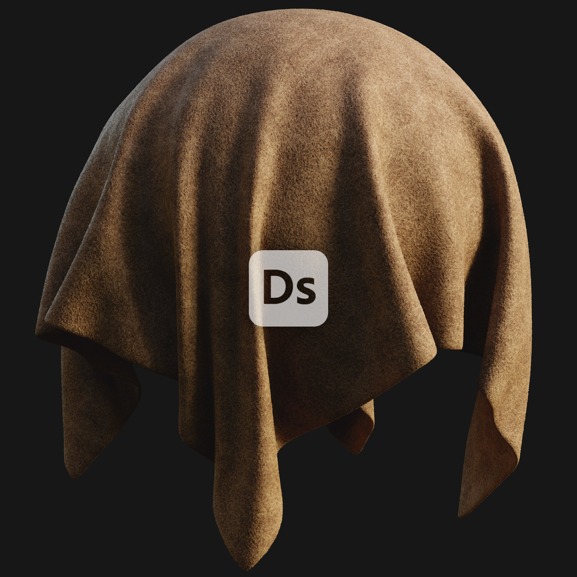 ArtStation - Suede Leather Material