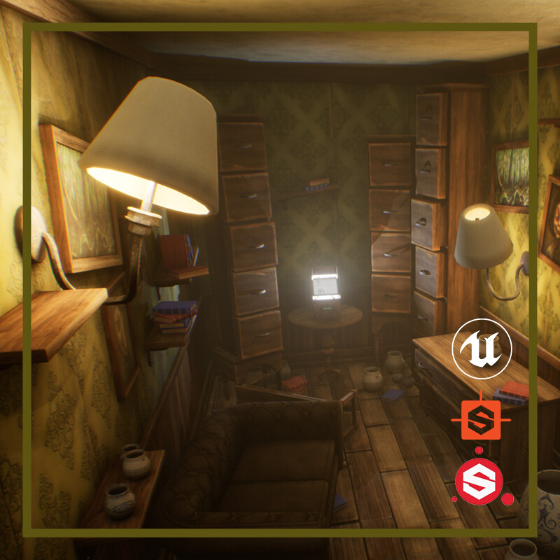 ArtStation - Little Nightmare Environment Theme - UE4