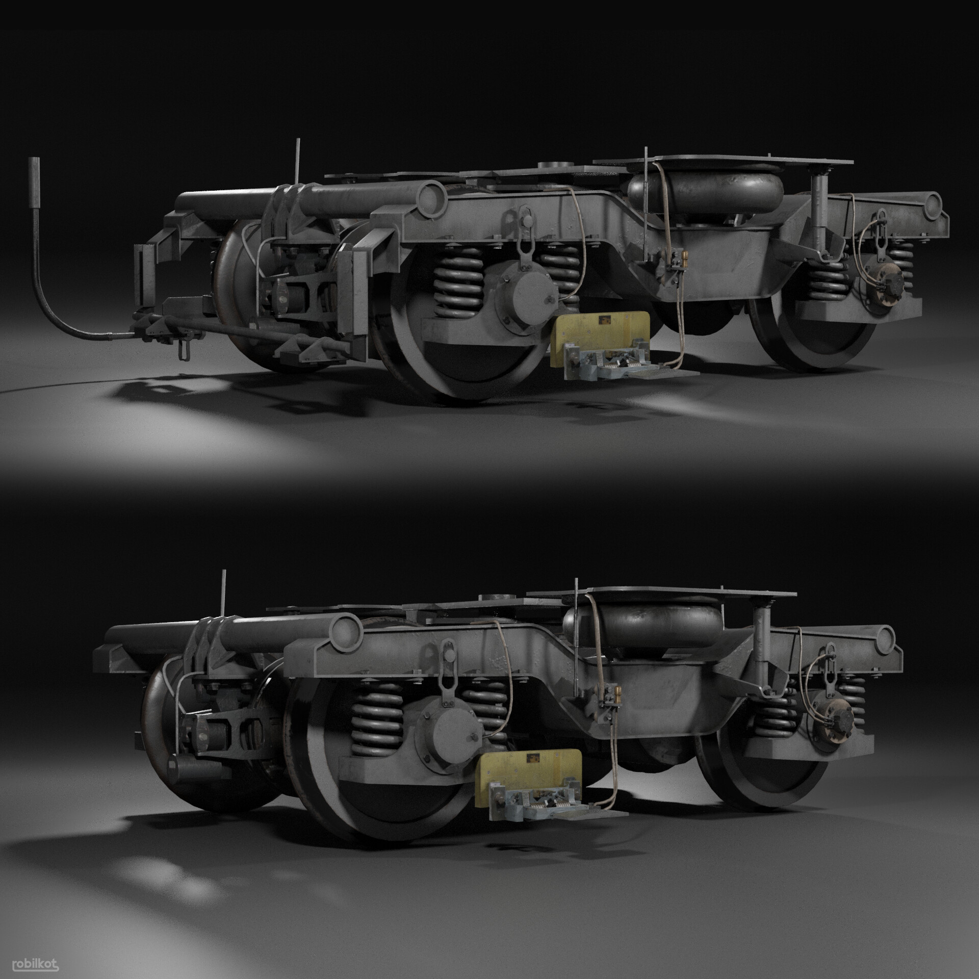 ArtStation - 81-7080 Metro Wagon Bogie