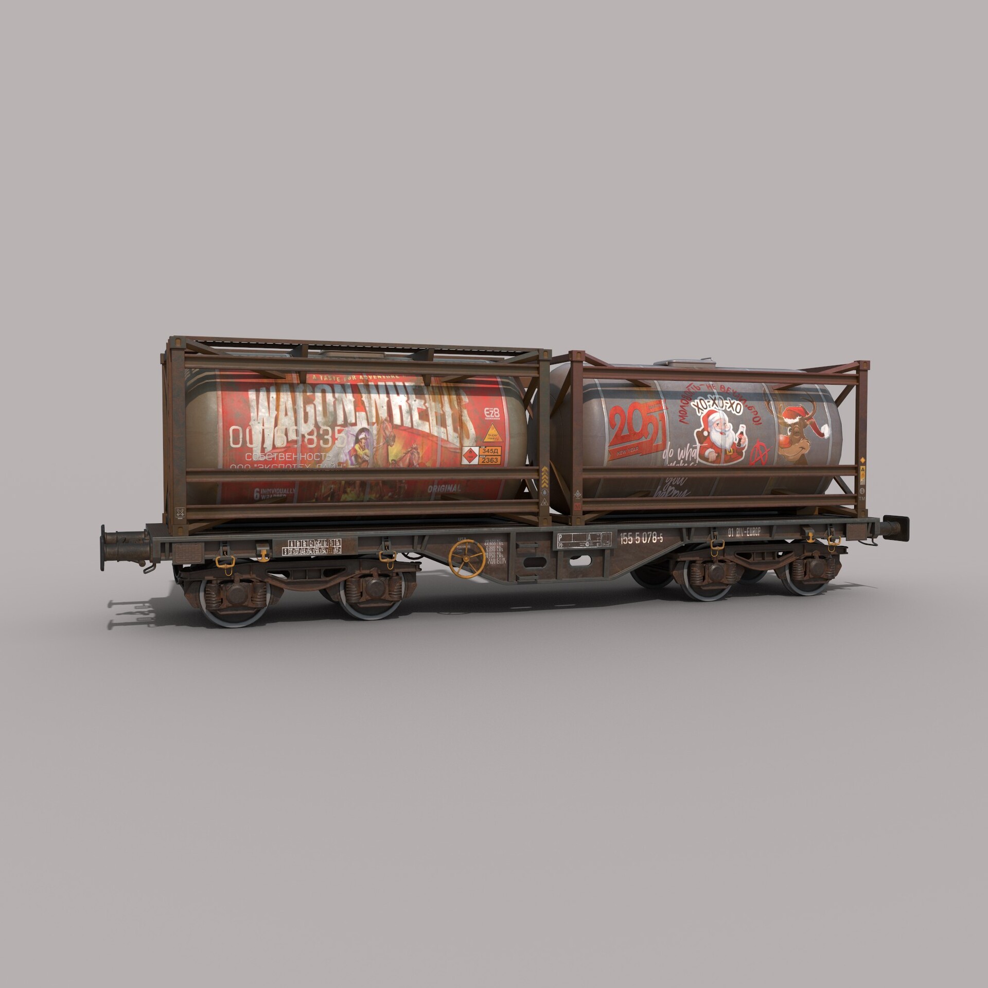 ArtStation - Railway carriage