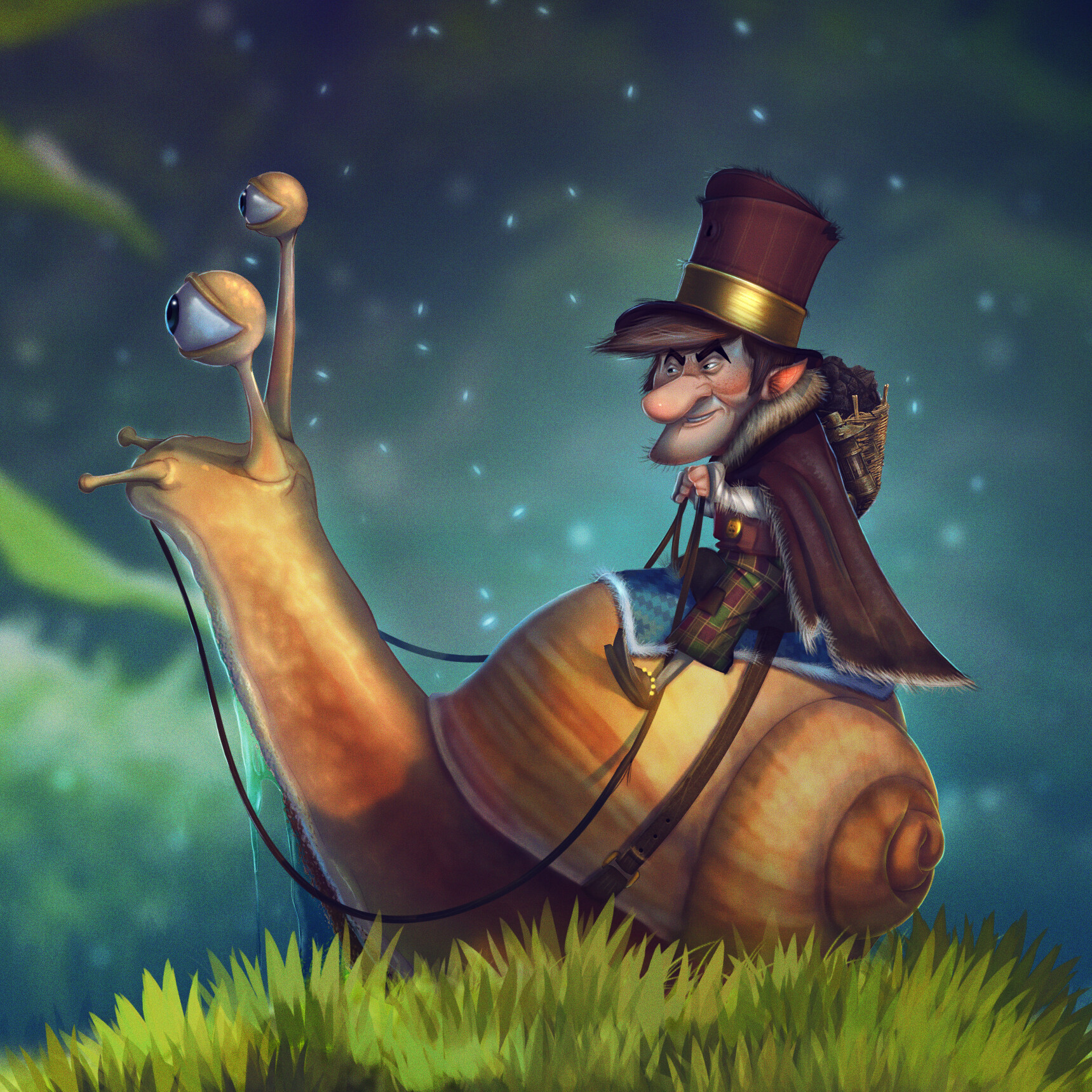 ArtStation - Snail Rider