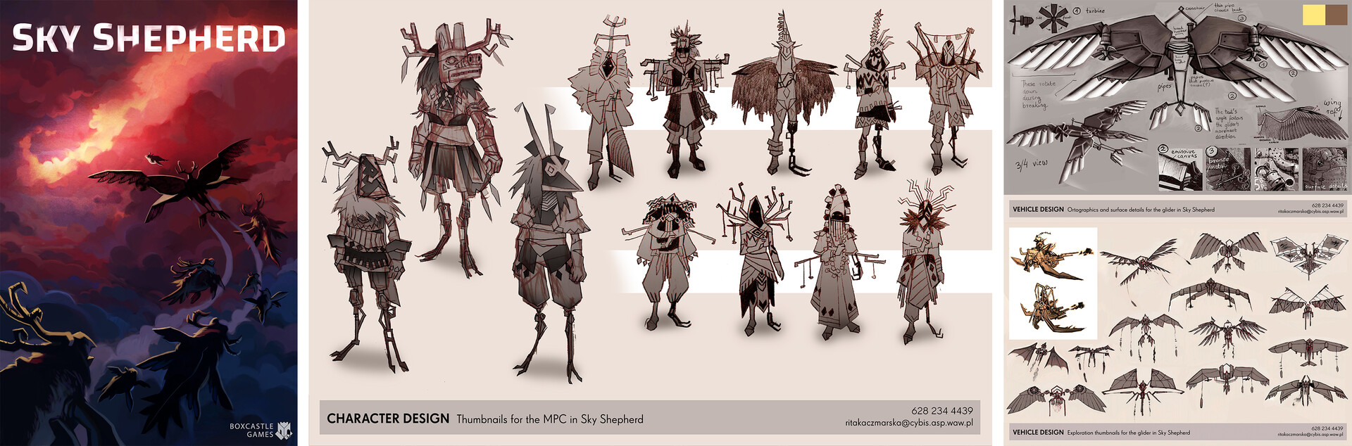 ArtStation - Sky Shepherd: characters, creatures and vehicles