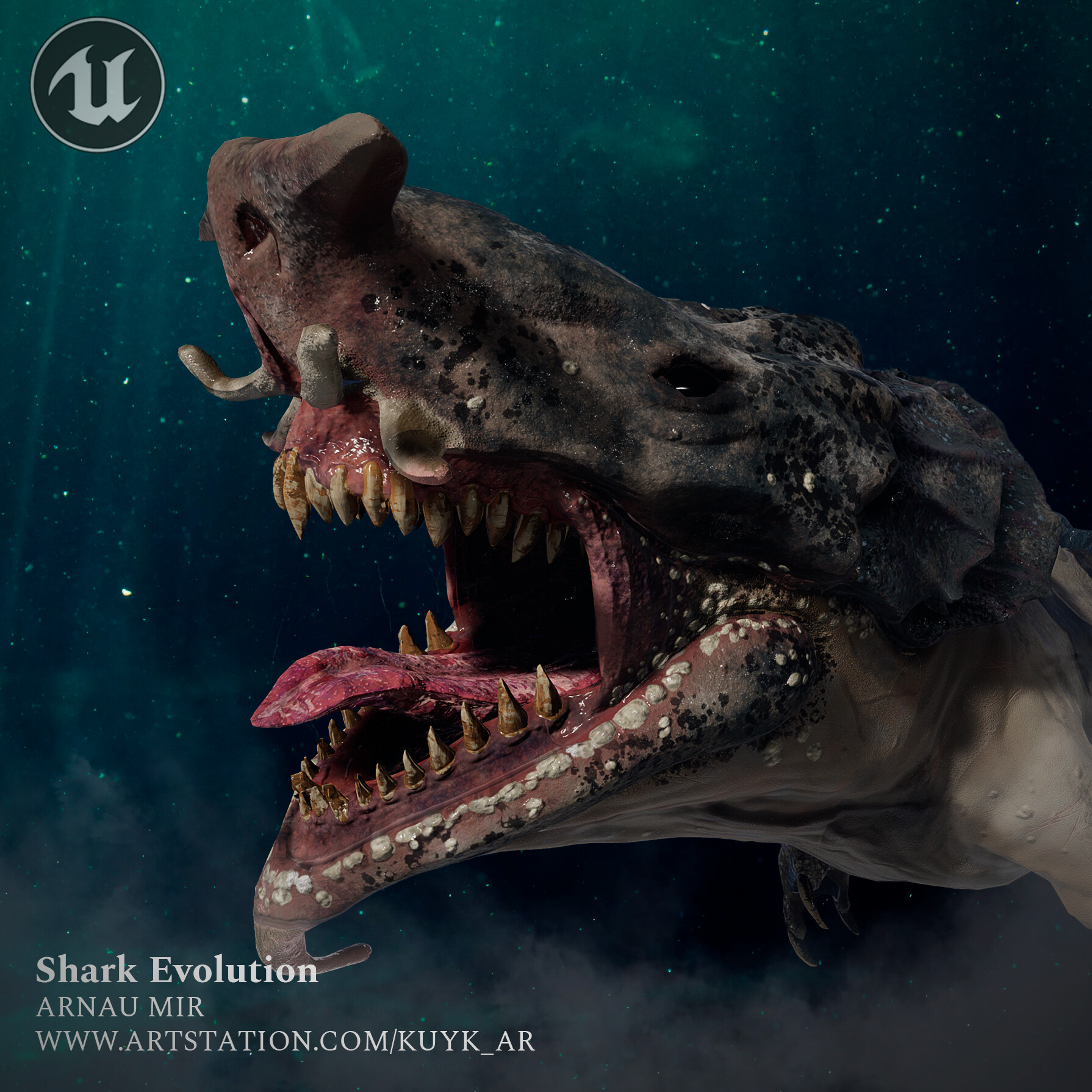 ArtStation - Shark Evolution.