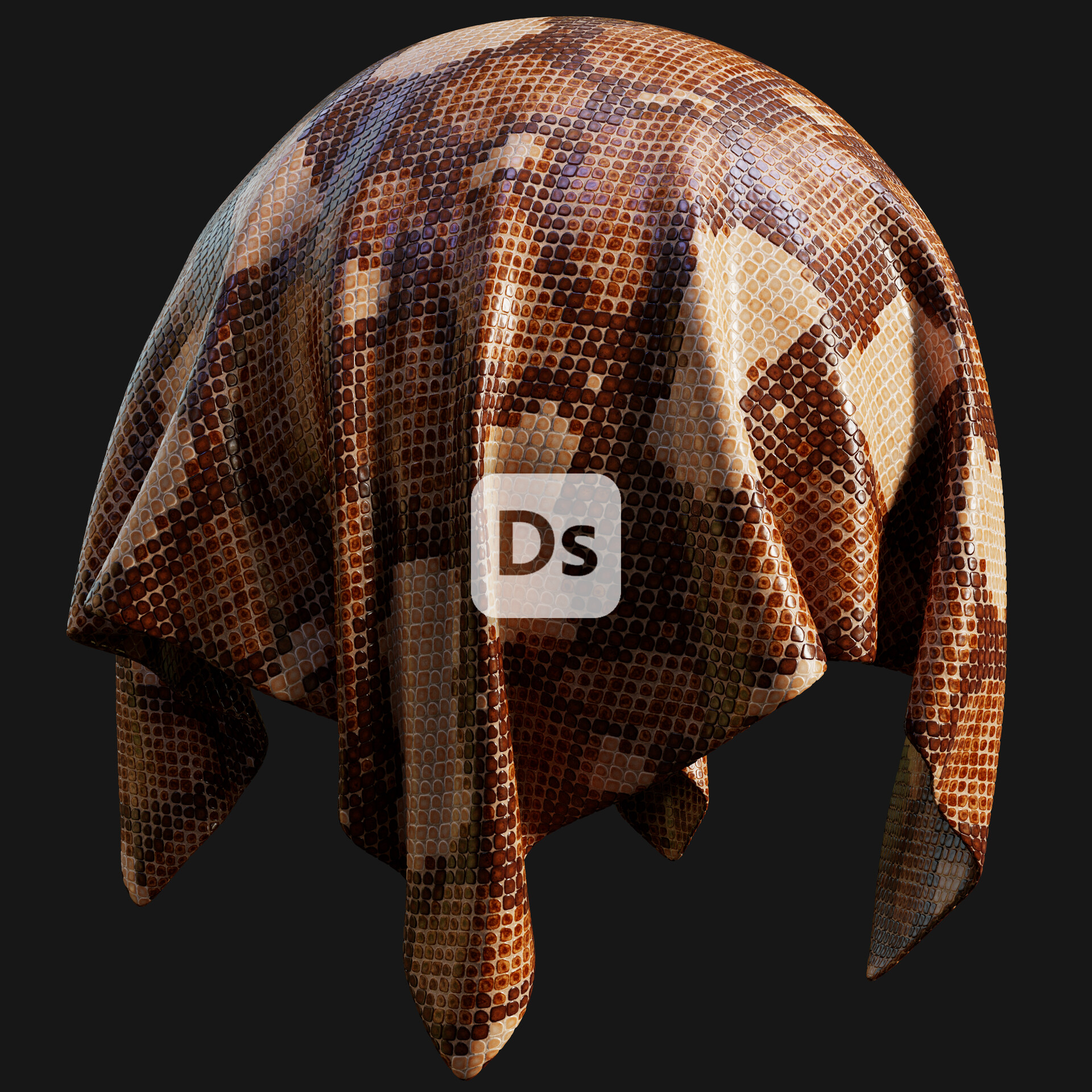 ArtStation - Snake Skin Material