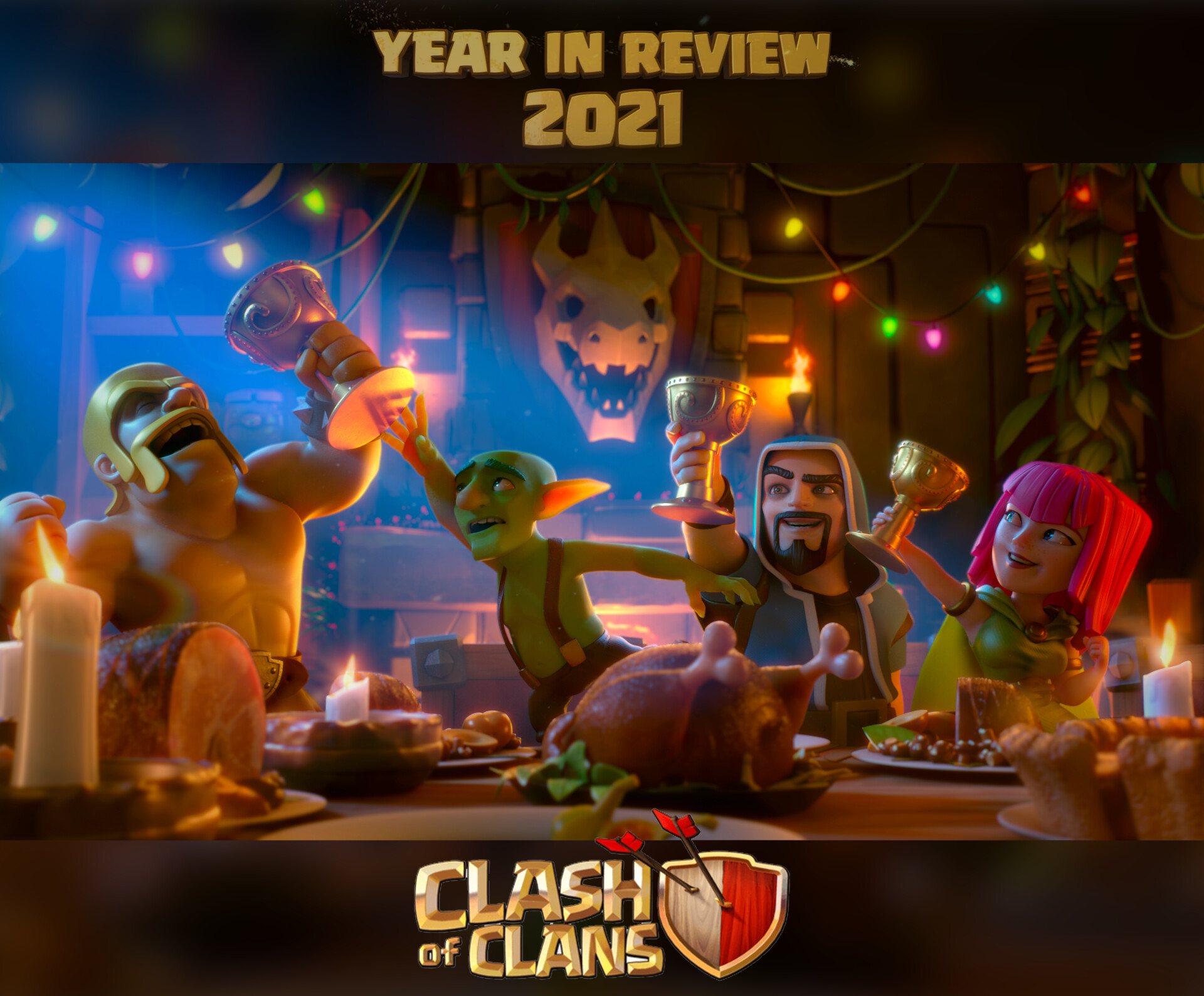 ArtStation - Clash of Clans - 2021 Year in Review!