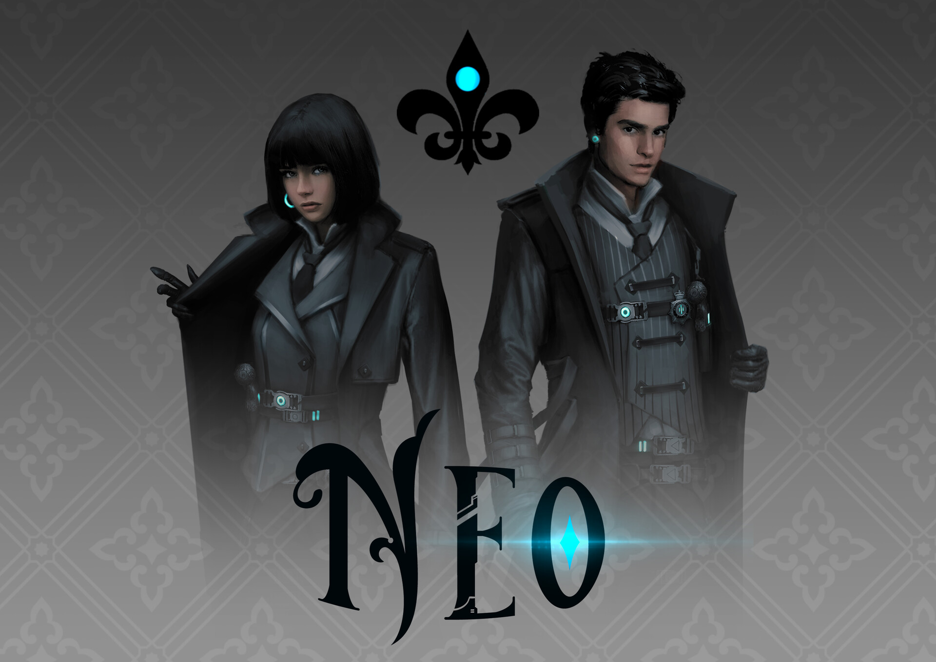 ArtStation - Neo, a Victorian Cyberpunk Concept