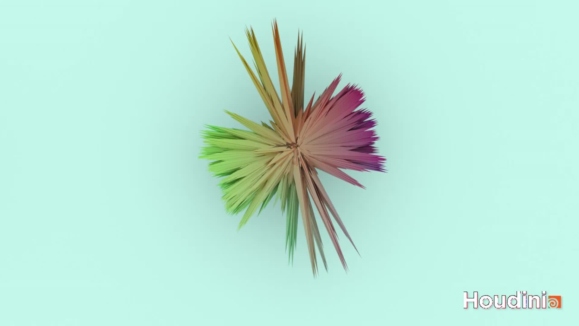 ArtStation - Houdini Scripting - Animated Logo