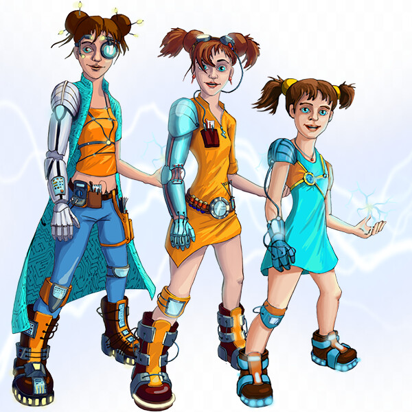 ArtStation - Science Girl