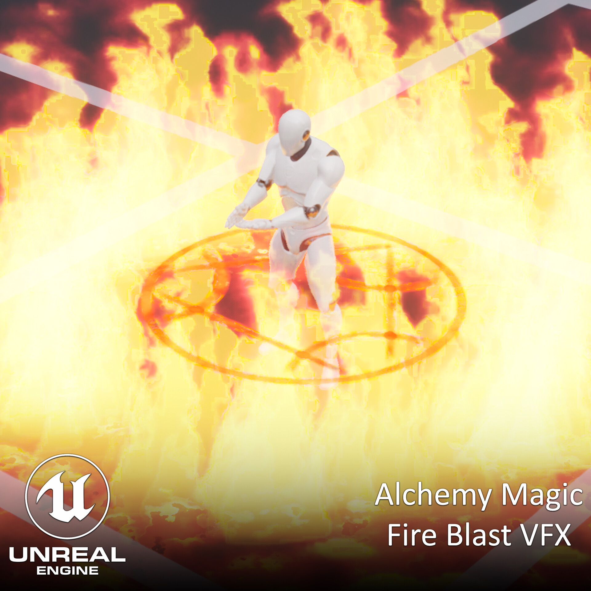 ArtStation - Alchemical Magic - Fire Blast Wave VFX