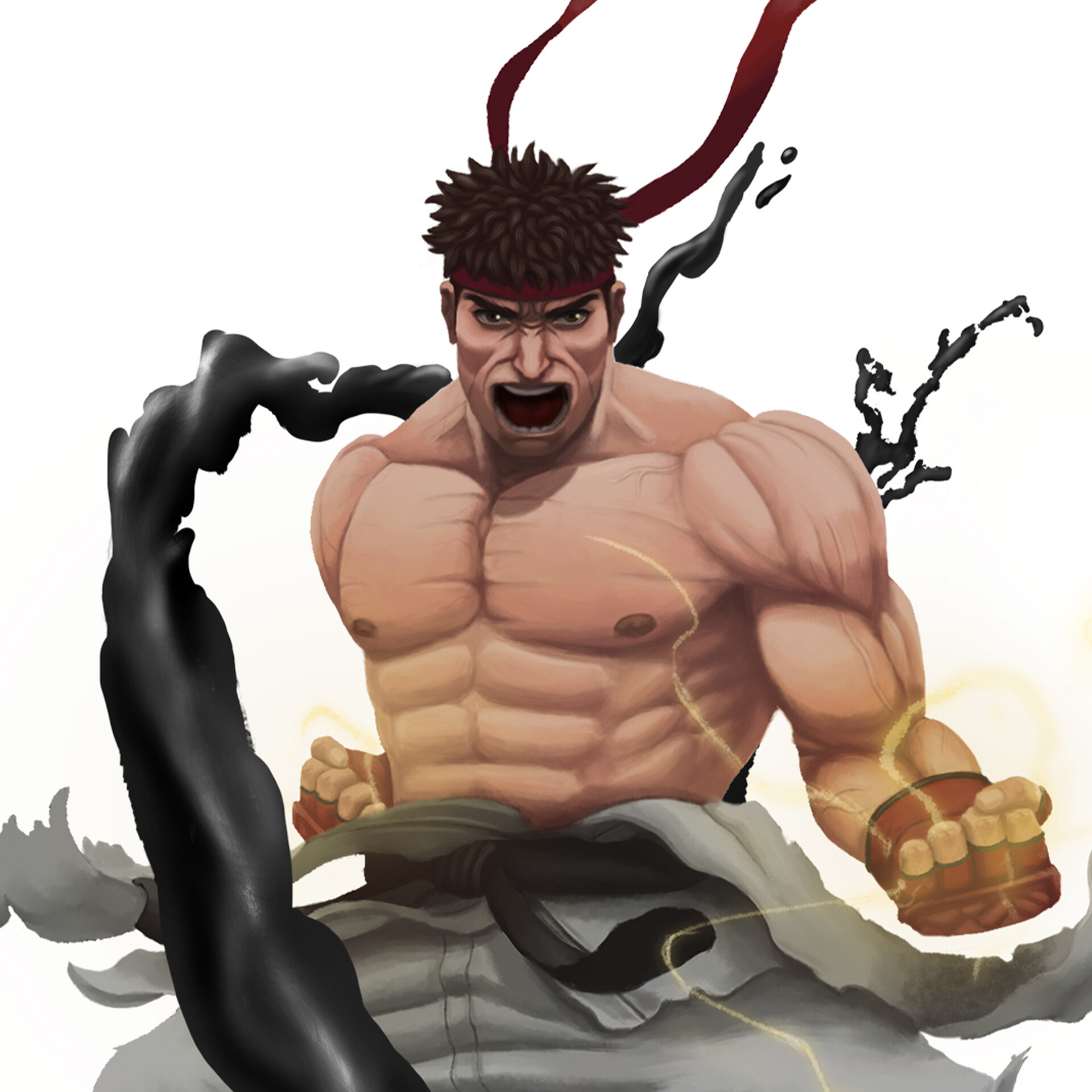 ArtStation - Street Fighter Ryu - Fan Art