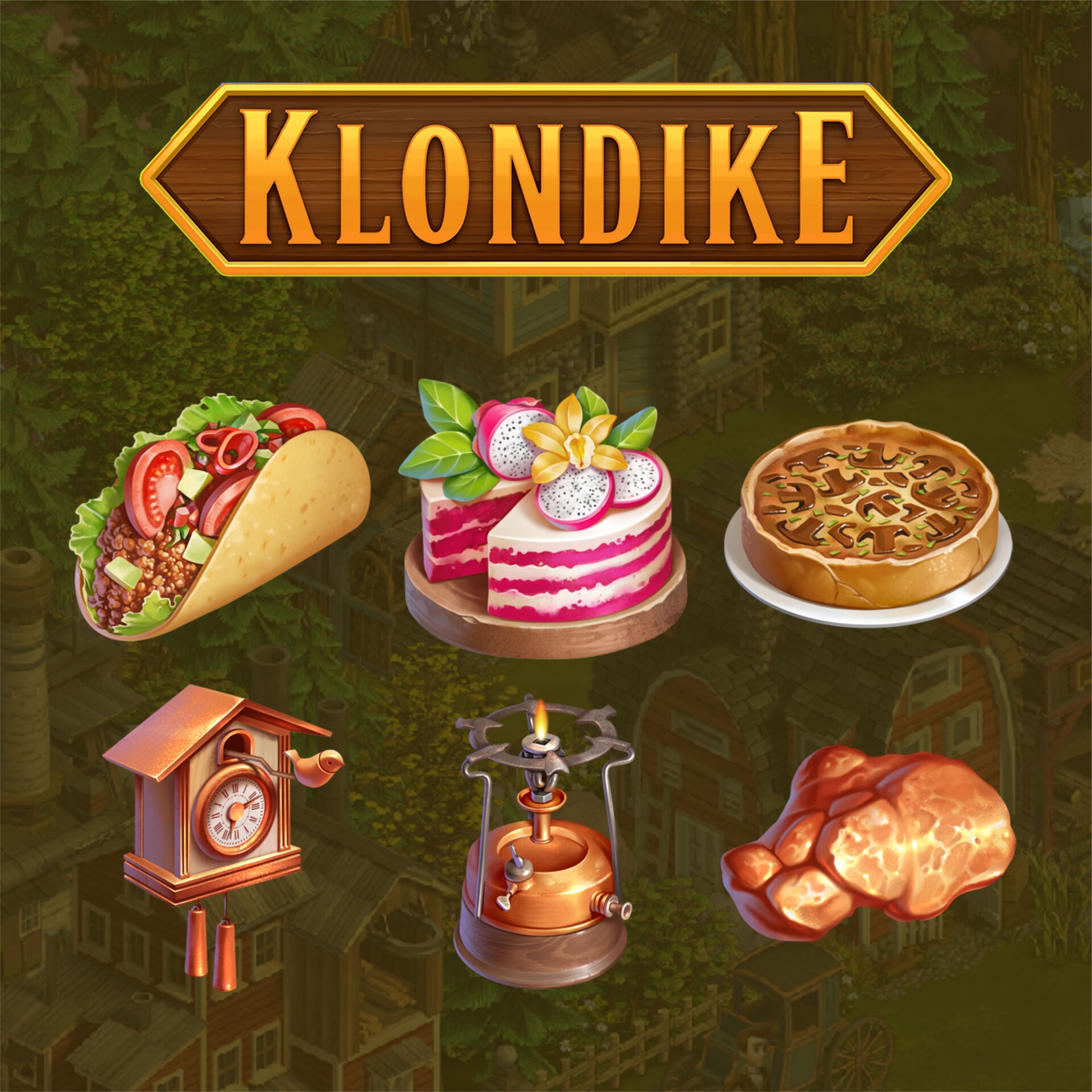 ArtStation - Icons for Klondike №7 (Vizor Games)