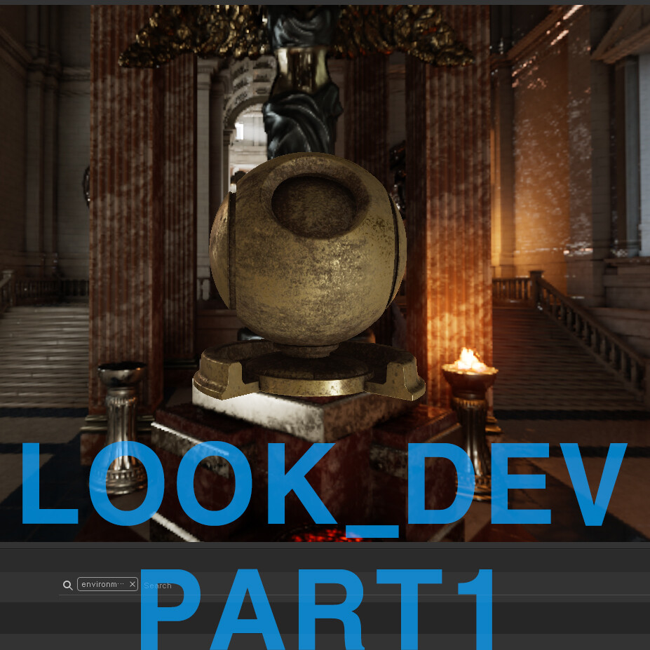 ArtStation - LOOK_DEV TUTORIAL PART1