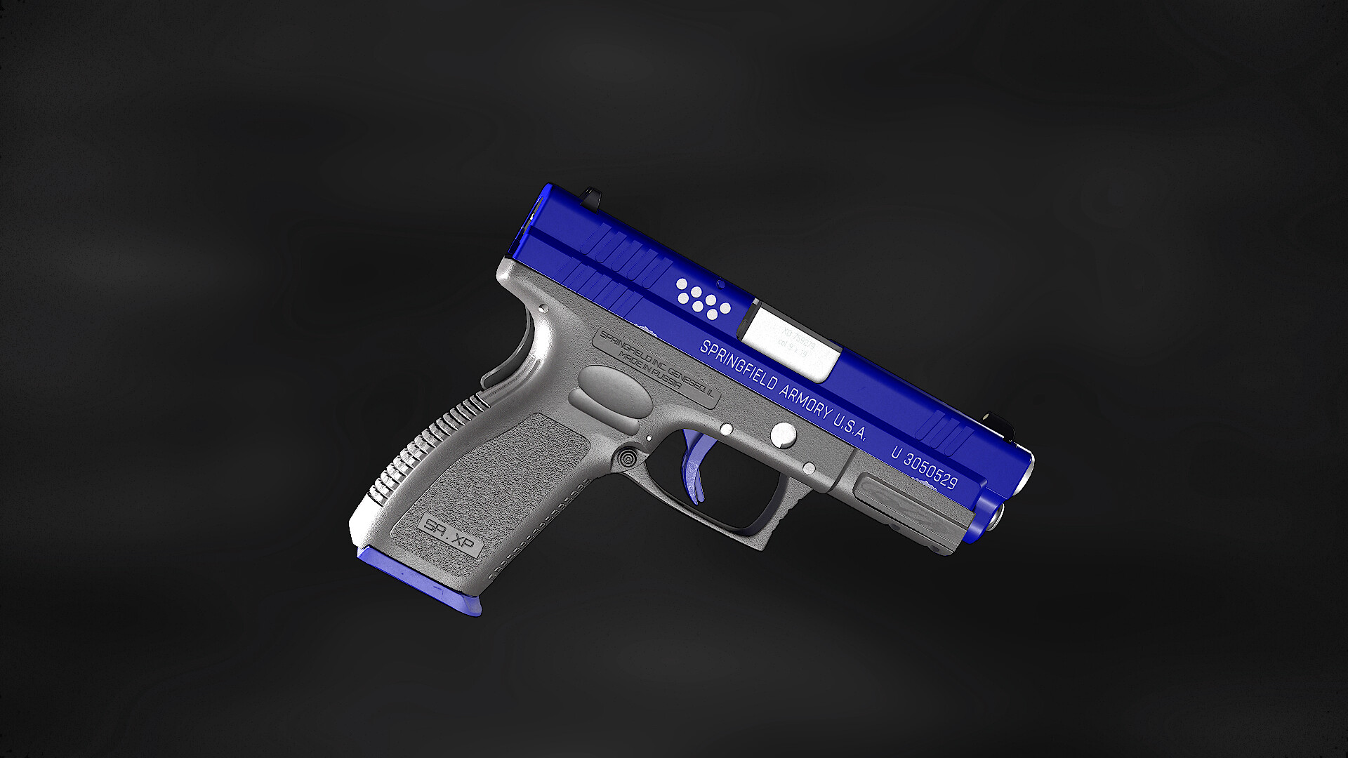 ArtStation - Custom XP-9 pistol