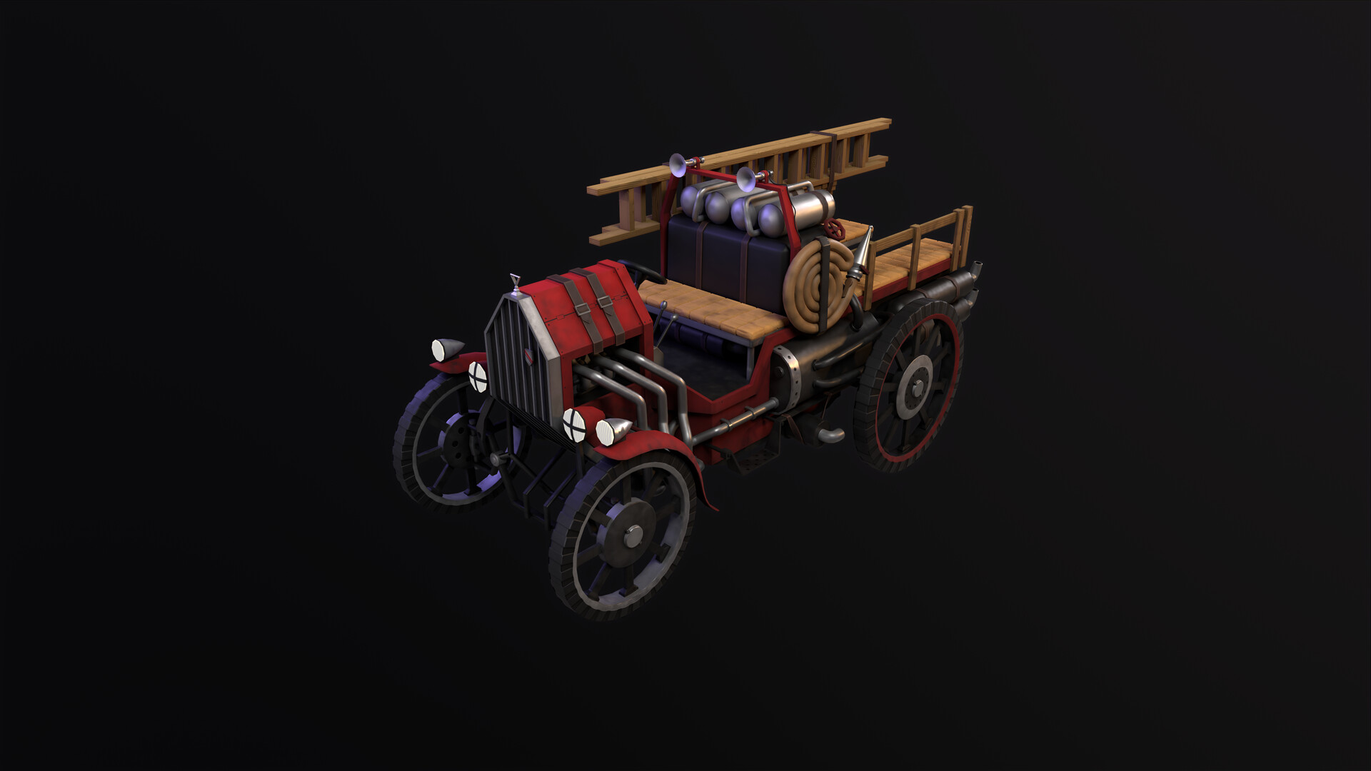 ArtStation - Fire Engine