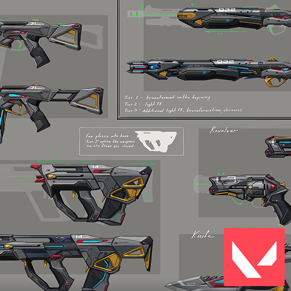 ArtStation - Initial concepts - protocol VALORANT