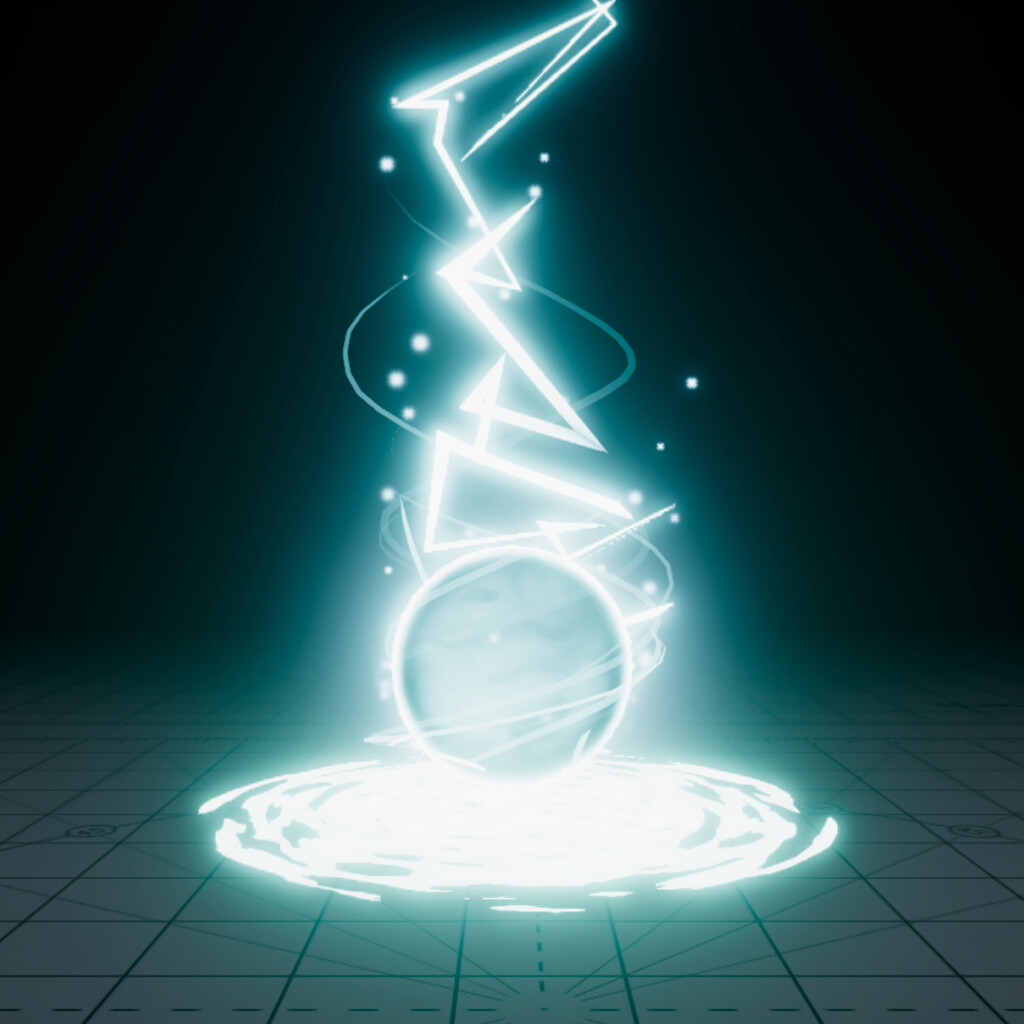 ArtStation - Unity VFX Ribbon Orbs