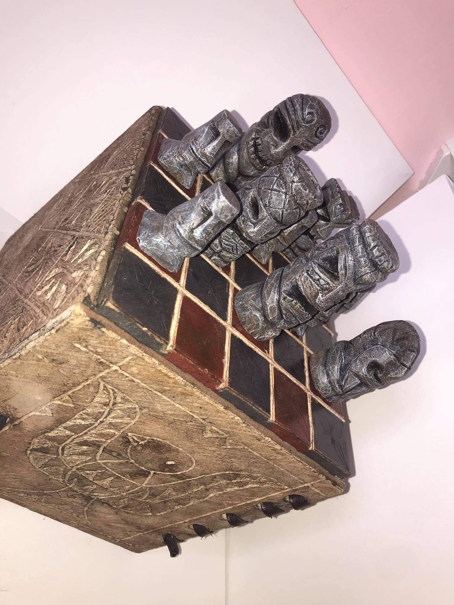 ArtStation - Polynesian Chess Set Design