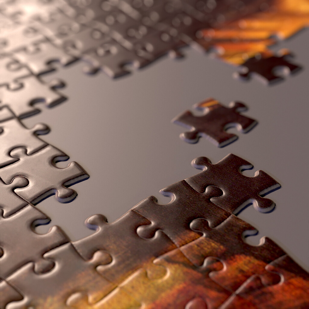 ArtStation - Puzzle Procedural Material