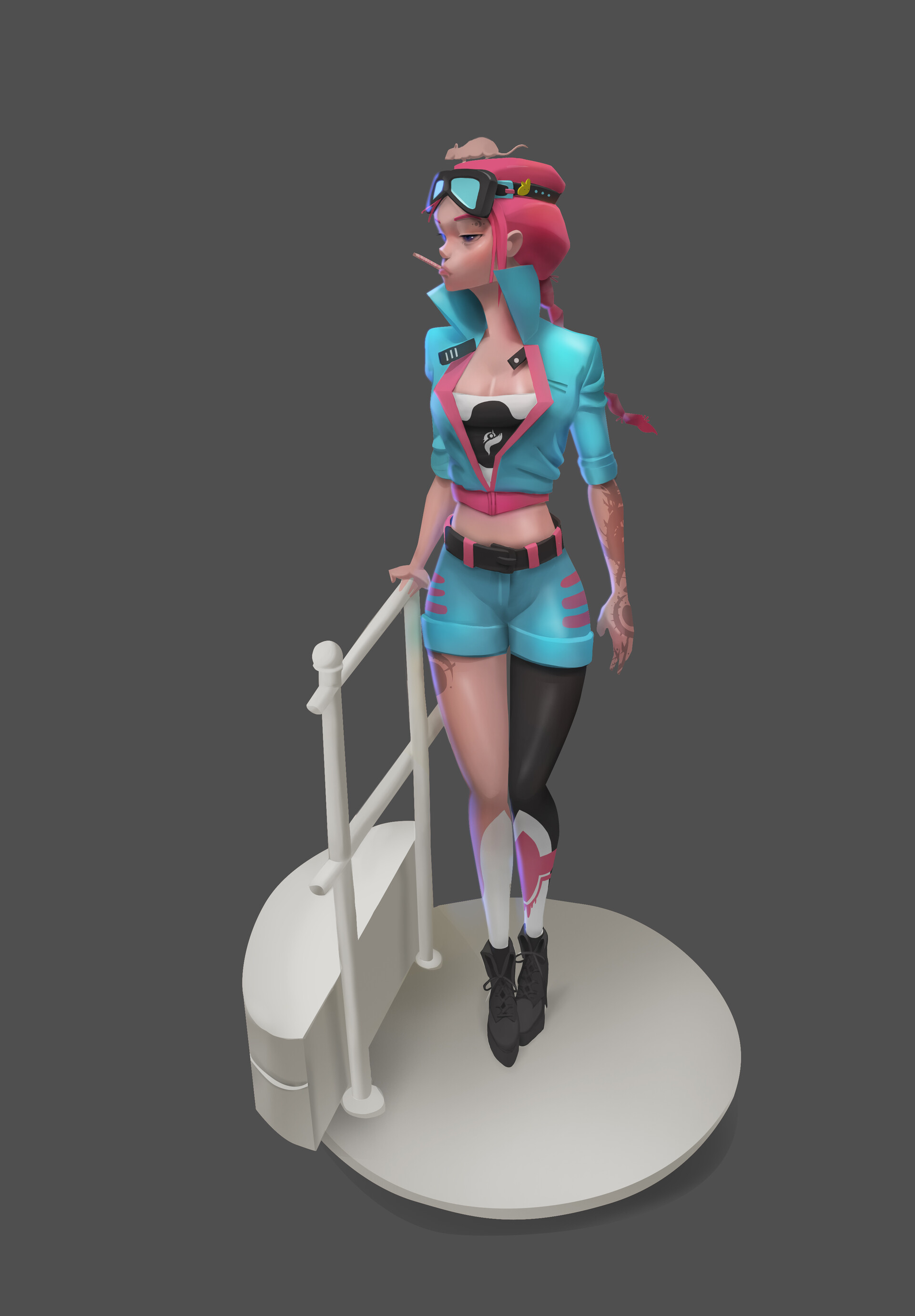 ArtStation - Grayscale to Color with Drawing Study Reference