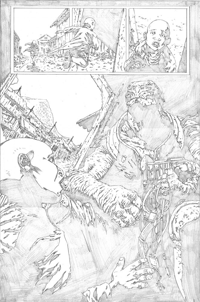 ArtStation - Bad Planet #3 - Pencils