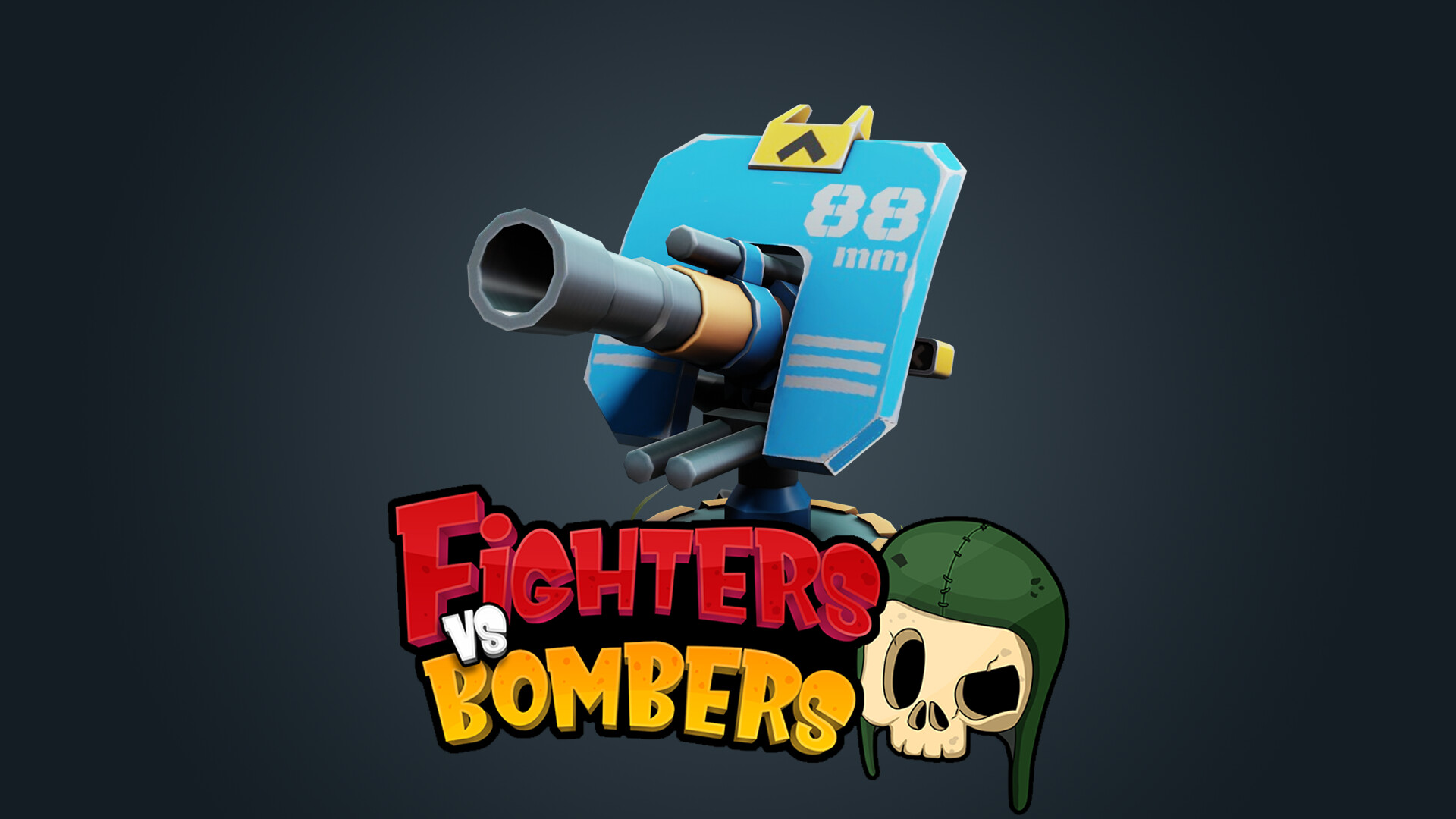 ArtStation - Fighter Vs Bombers: Ground Defence(Heavy AA Gun)