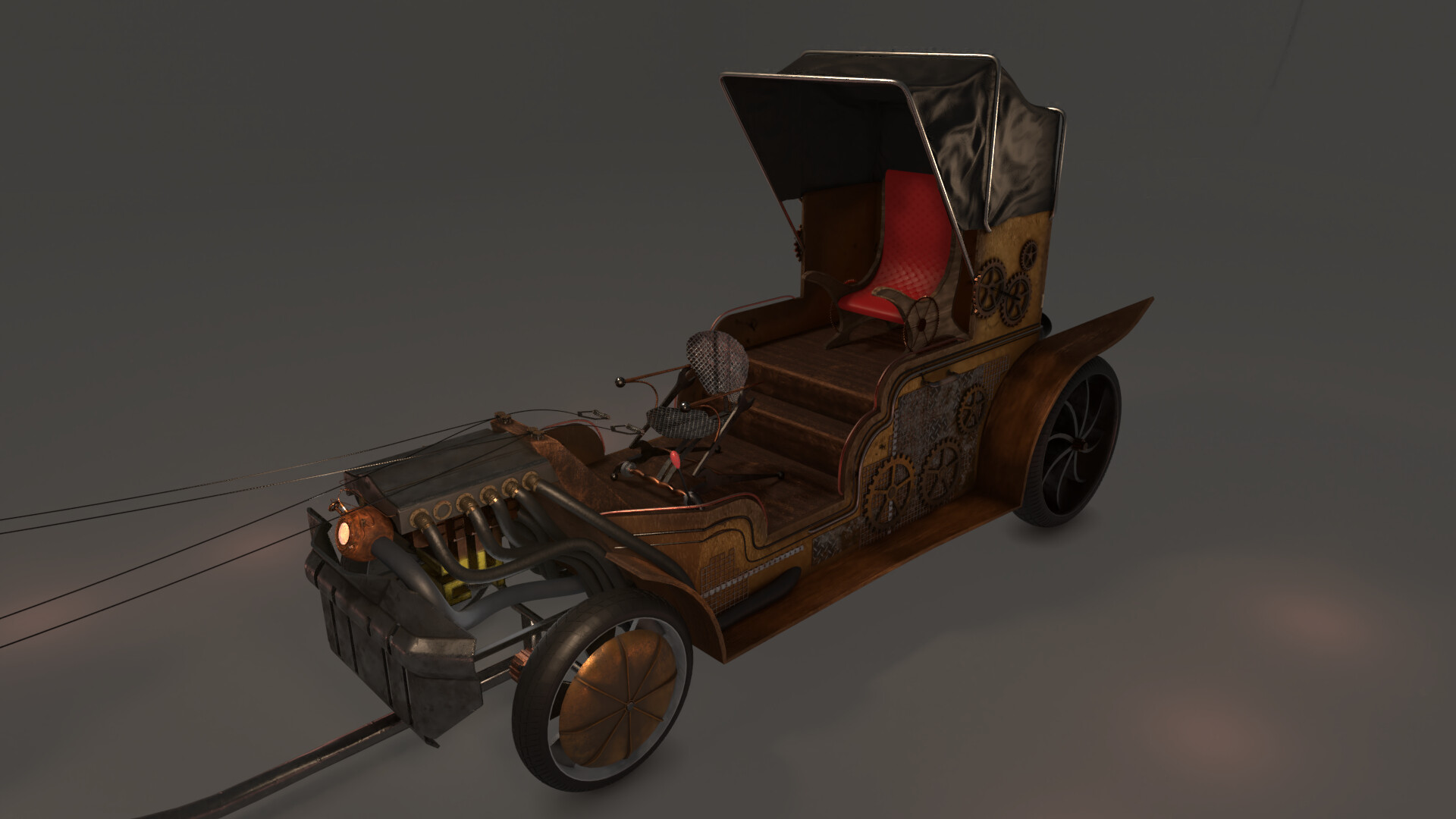 ArtStation - Steampunk Chariot