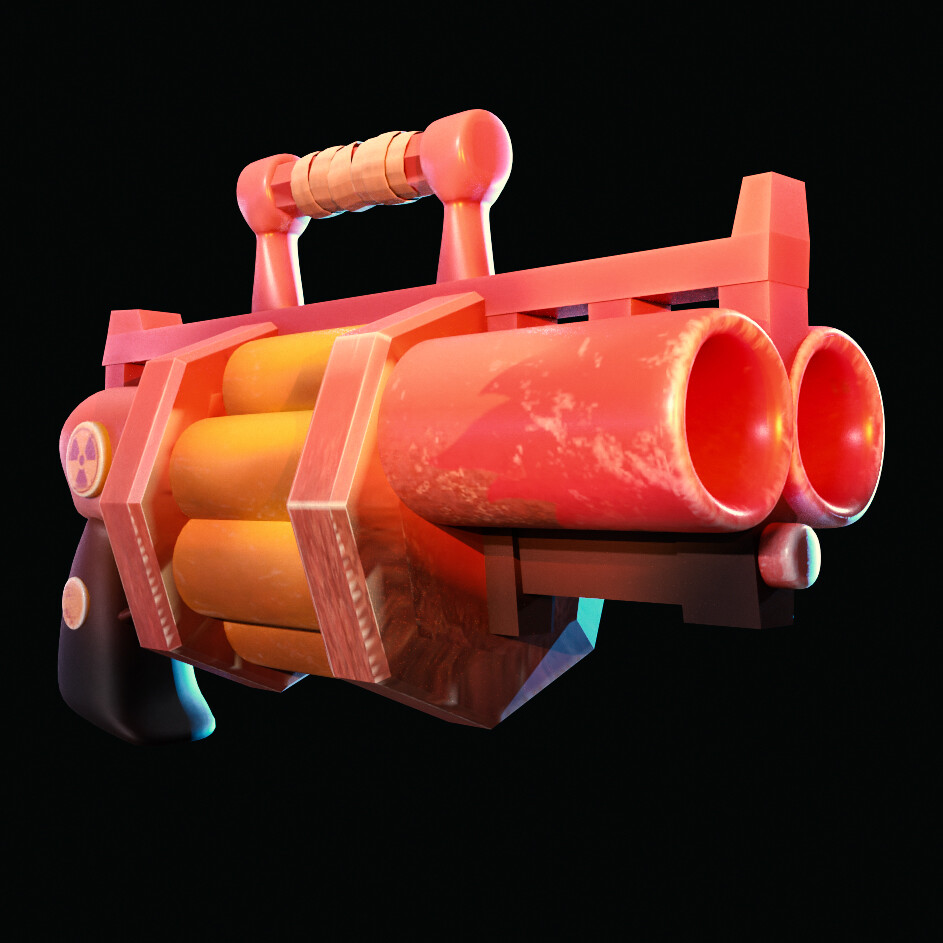 ArtStation - ShotGun - GameReady Asset
