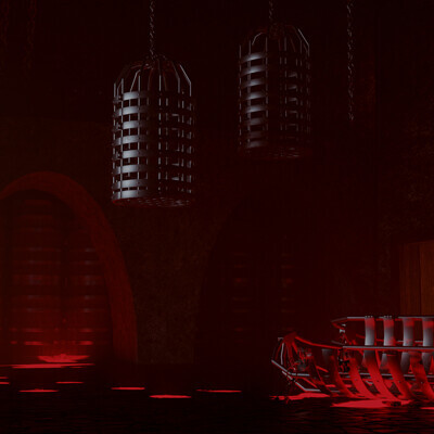 ArtStation - Red Dungeon