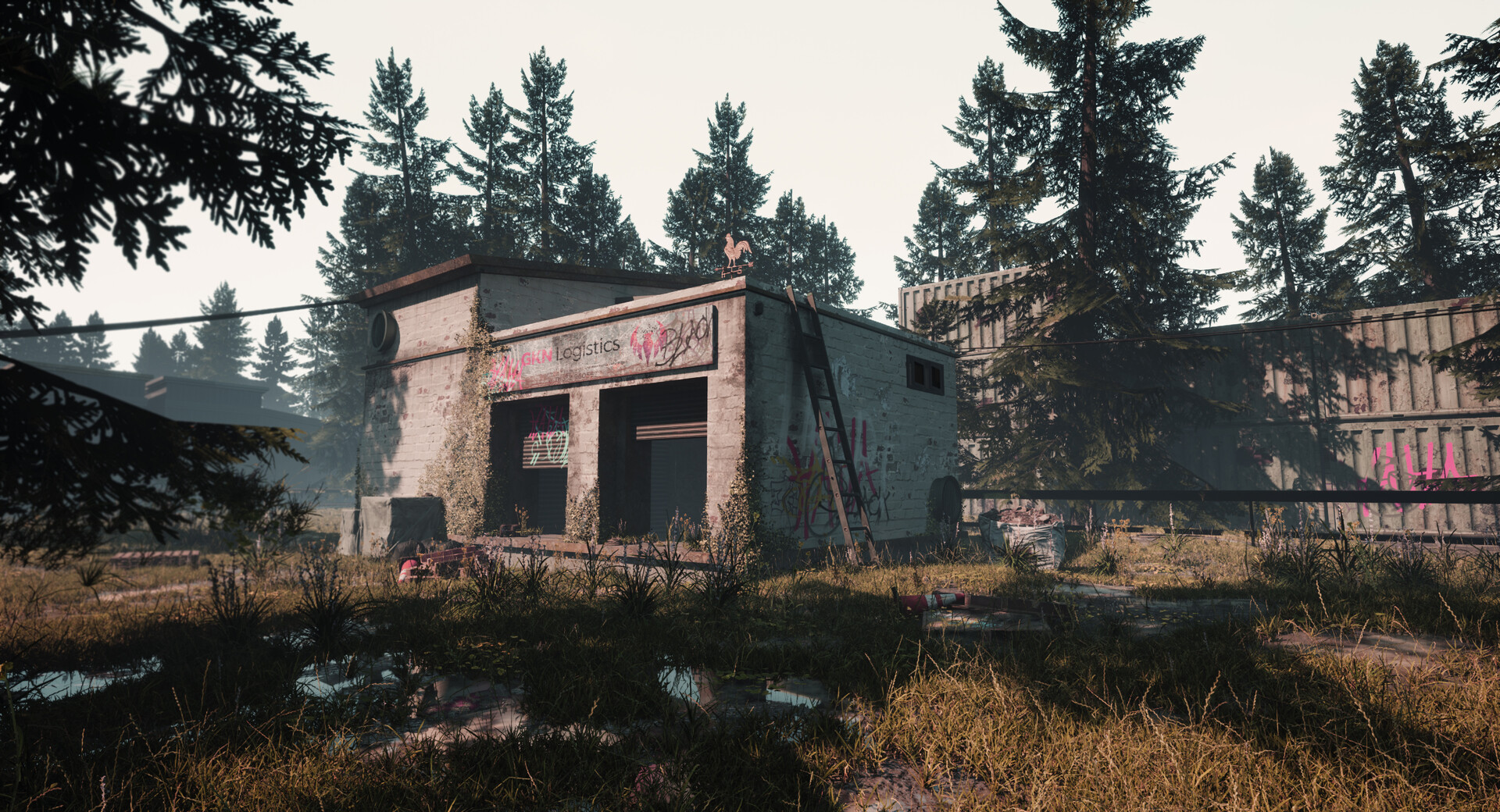 ArtStation - Abandoned Warehouse - Environment Art