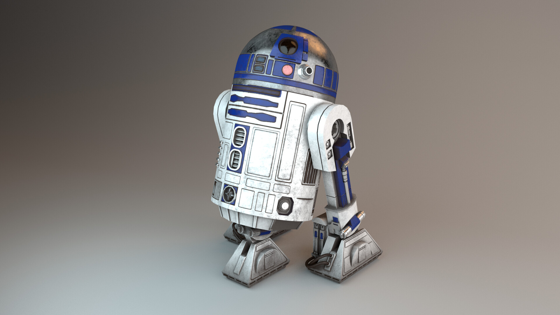 ArtStation - R2-D2 3D Model