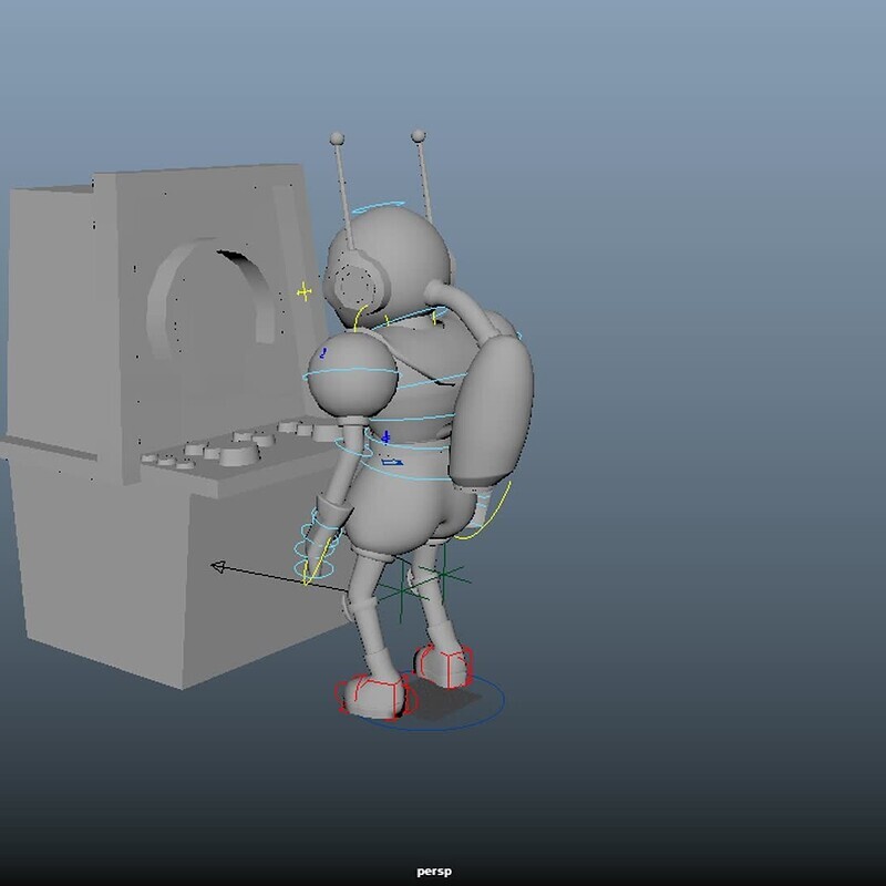 ArtStation - Icarus 1977: Barry - Computer Interaction Animation